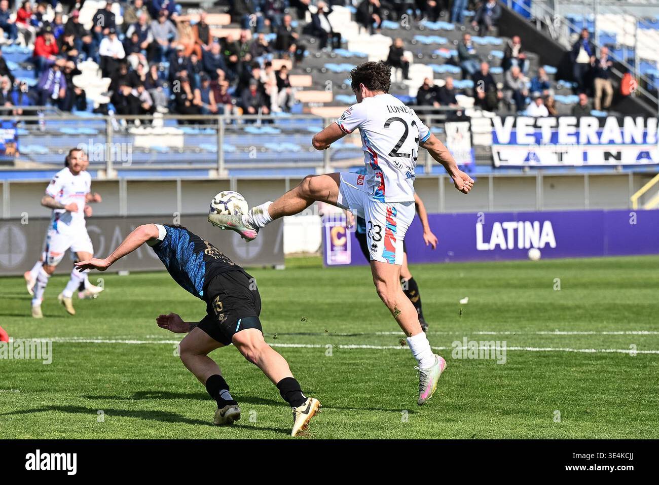 LUNETTA GABRIEL (Catania FC) in action during Latina vs Catania ...