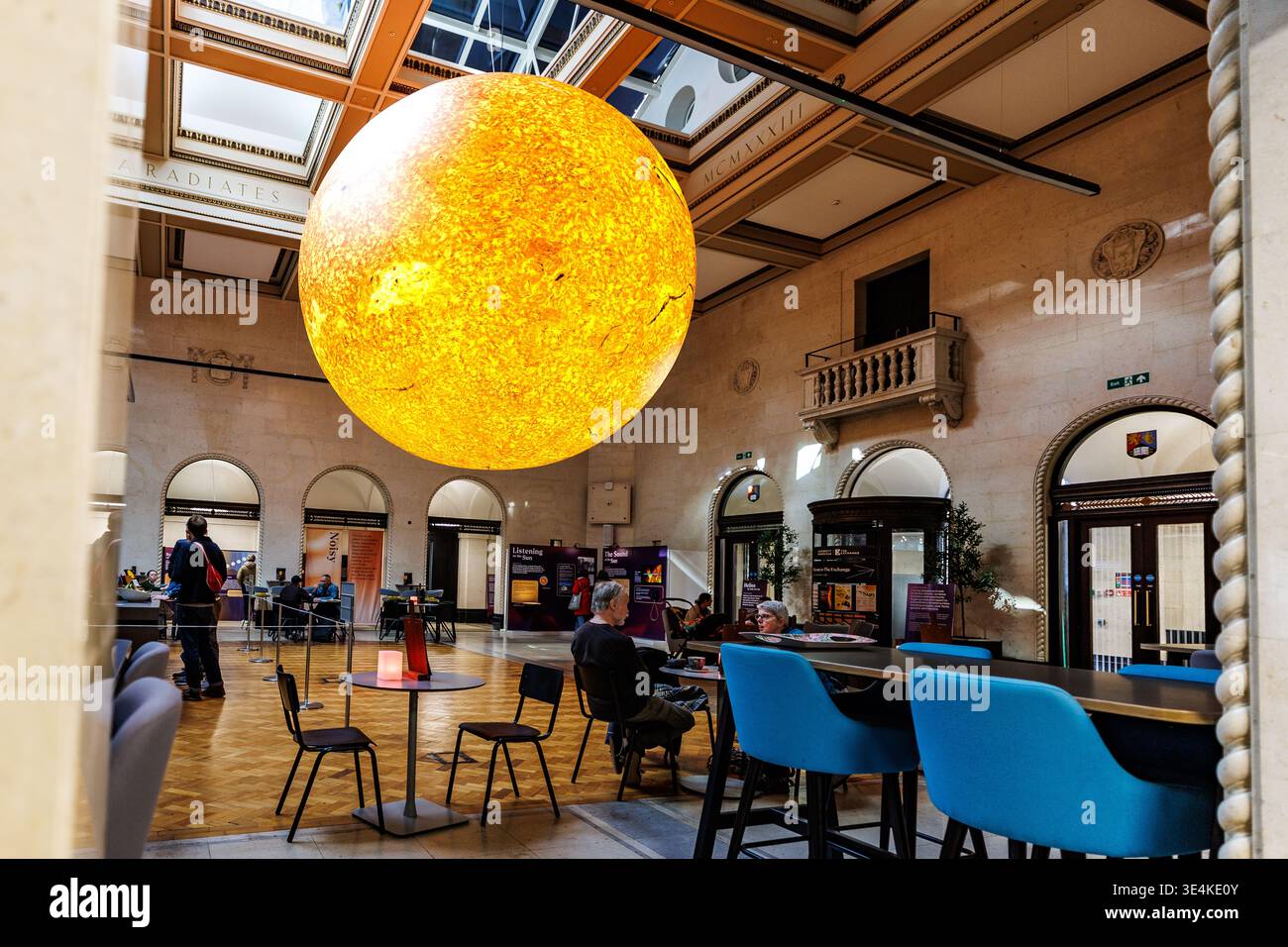 Birmingham,The exchange ,28 march 2026 A monumental illuminated sphere ...