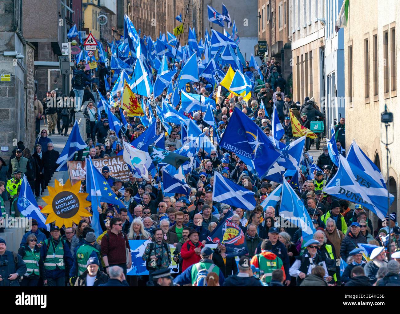Edinburgh, Scotland, UK. 28th March 2026. March & Rally for Scottish ...