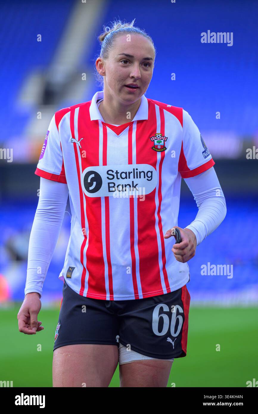 IPSWICH, ENGLAND MARCH 28 - Aimee Palmer of Southampton after the ...