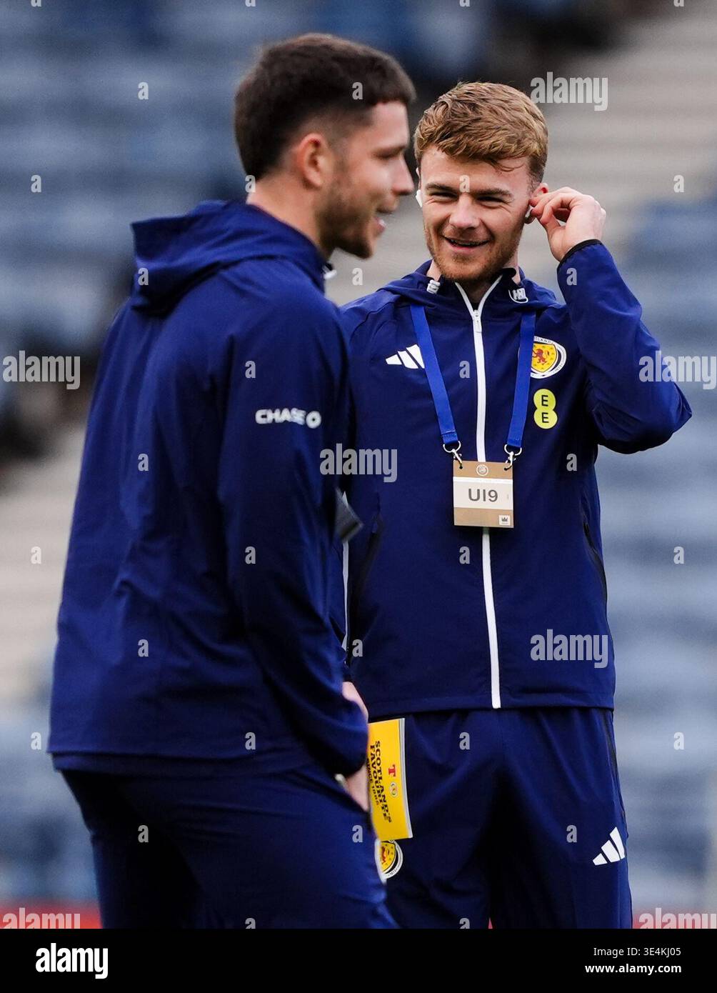 Scotland's Tommy Conway and George Hirst ahead of the international ...