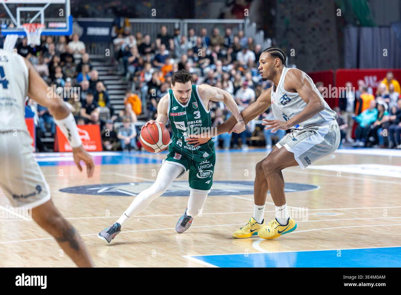 Warsaw, Poland. 28th Mar 2026. Polish Basketball League match between ...