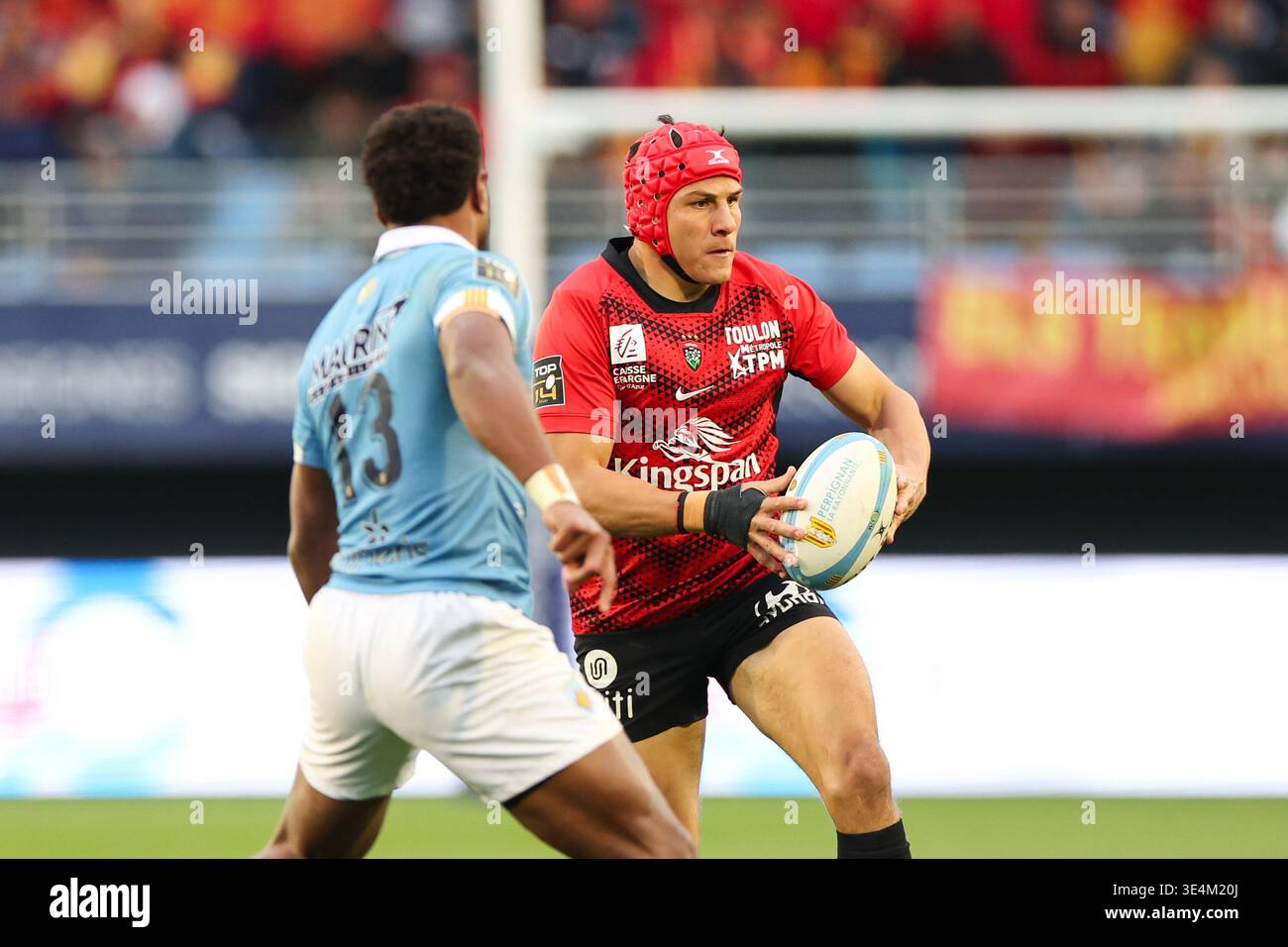 Ignacio BREX of Toulon during the Top 14 match between Perpignan and ...