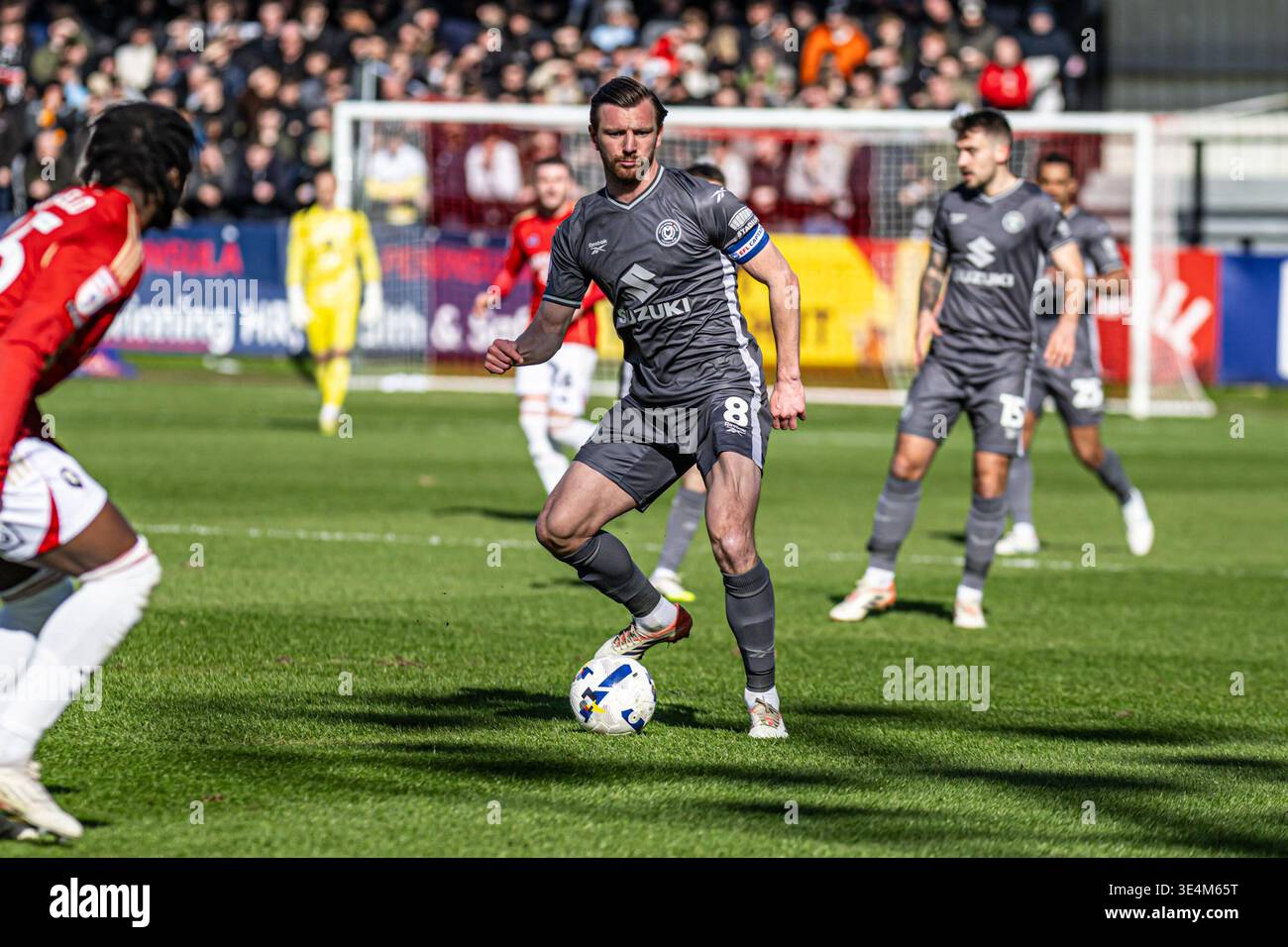 Milton Keynes Dons' Alex Gilbey during the Sky Bet League 2 match ...
