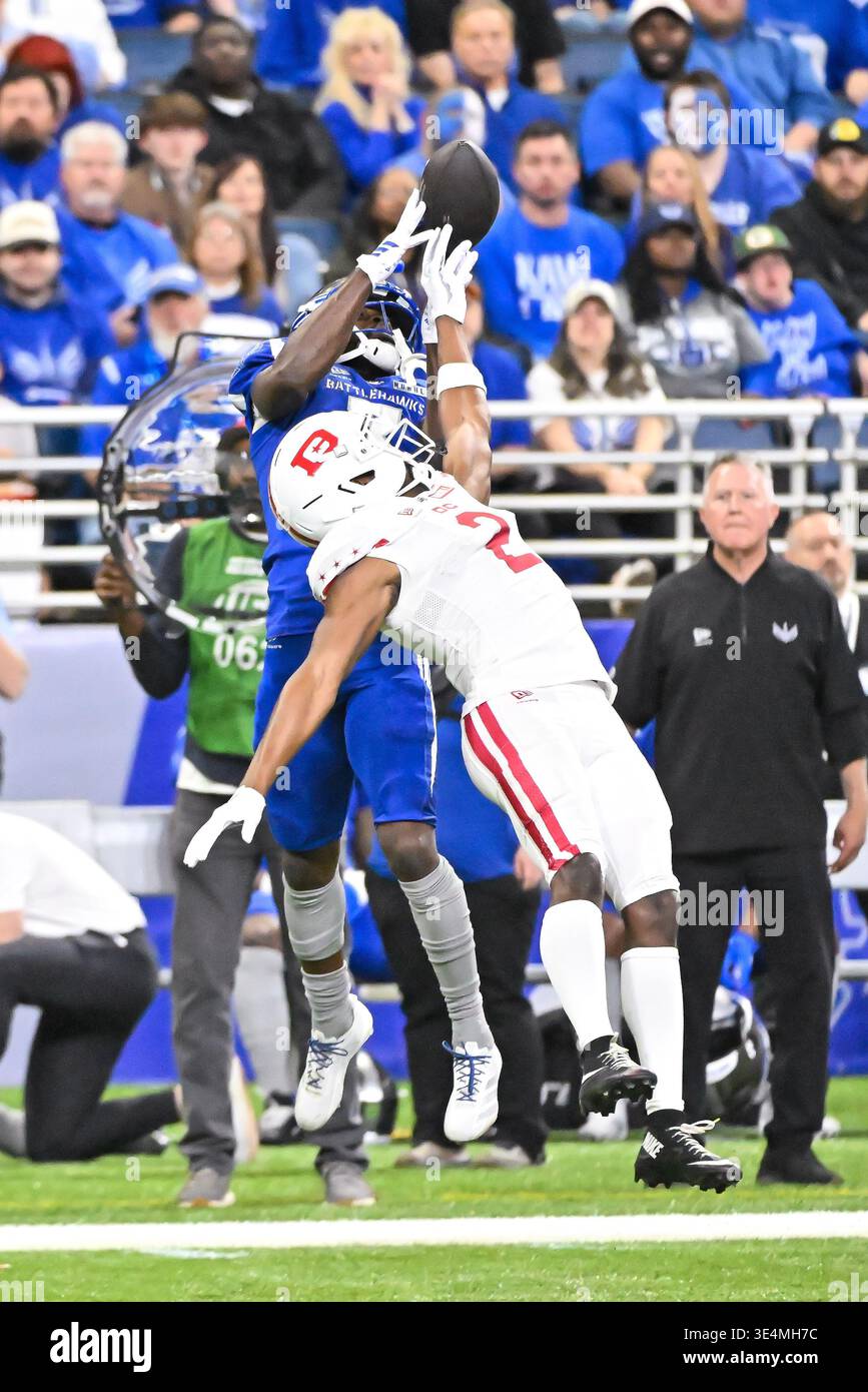 ST. LOUIS, MO - MARCH 28: DC Defenders cornerback Deandre Baker (2 ...