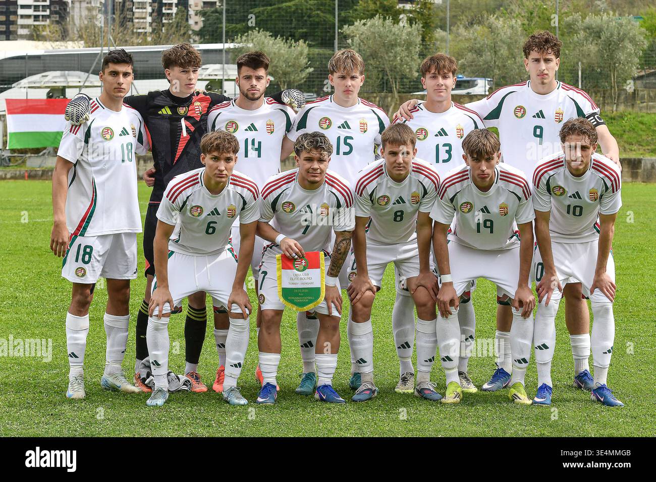 The Hungary team during the UEFA Under-19 Championship 2026, Elite ...