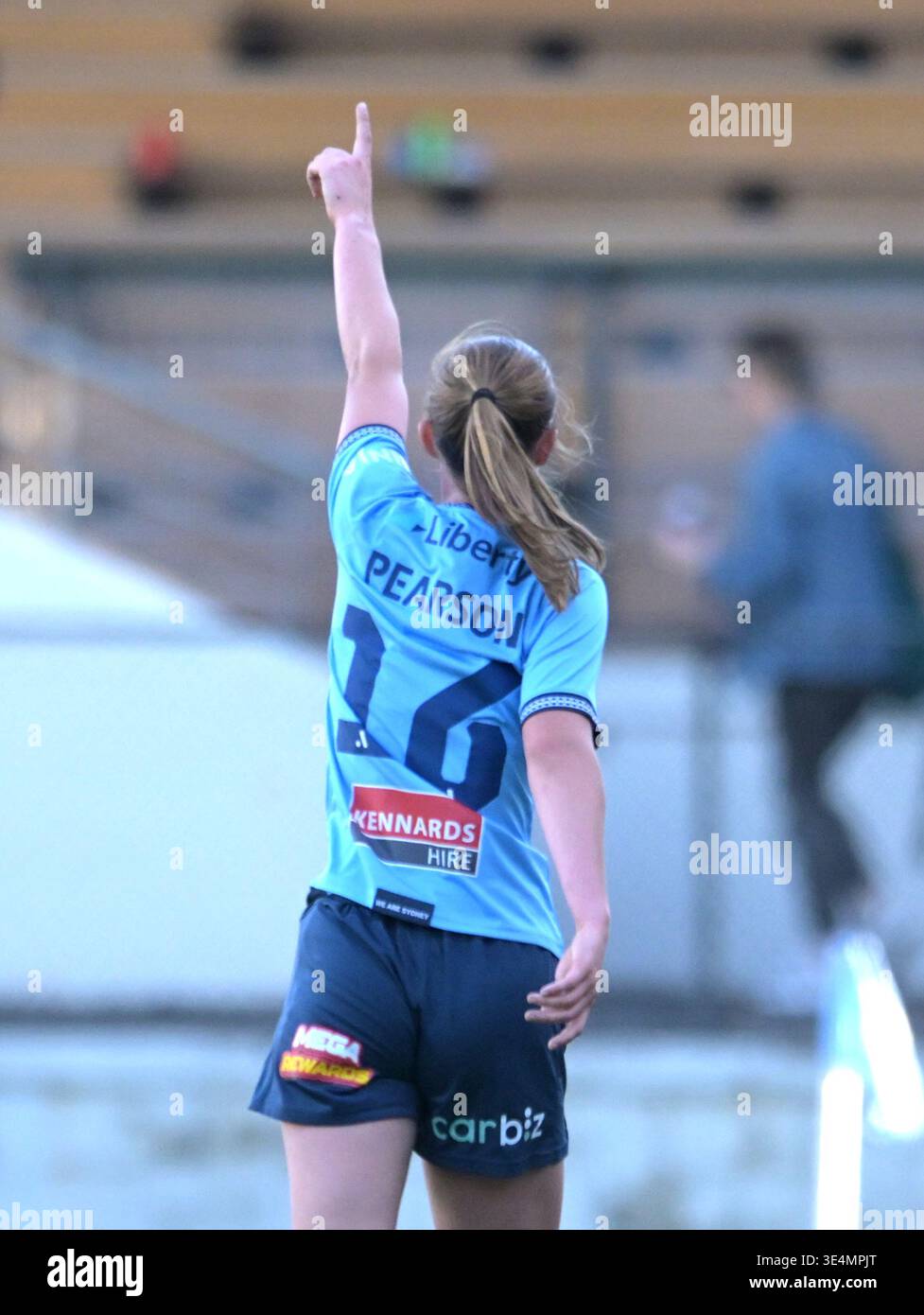 Willa Pearson of Sydney FC seen in action during the 2025/26 Ninja A ...