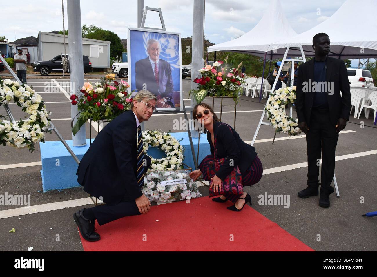 March 27, 2026, Juba, Ces / Juba, South Sudan: A memorial service was ...
