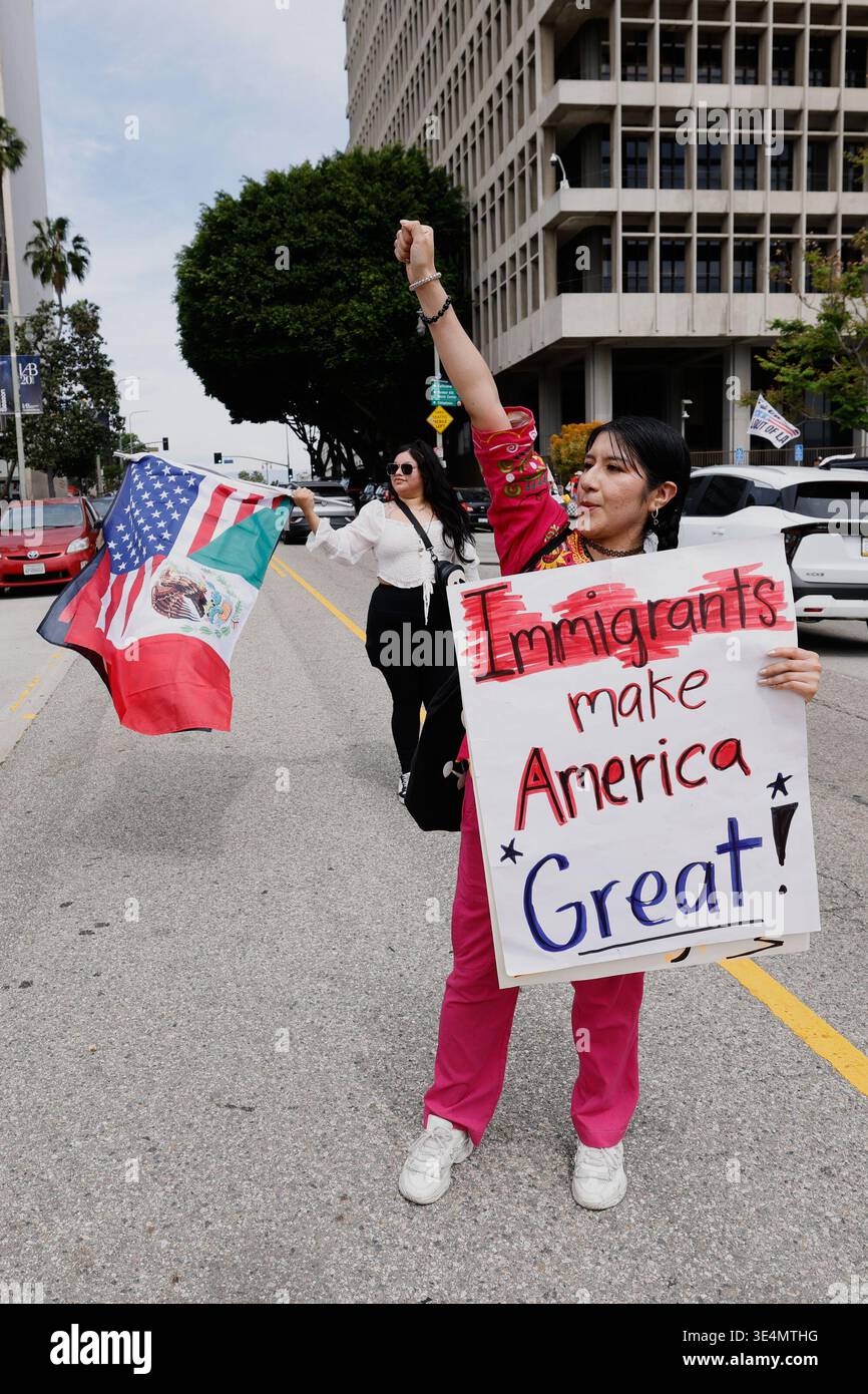 A demonstrator who gave her name only as Ruby V, joins in during a "No ...