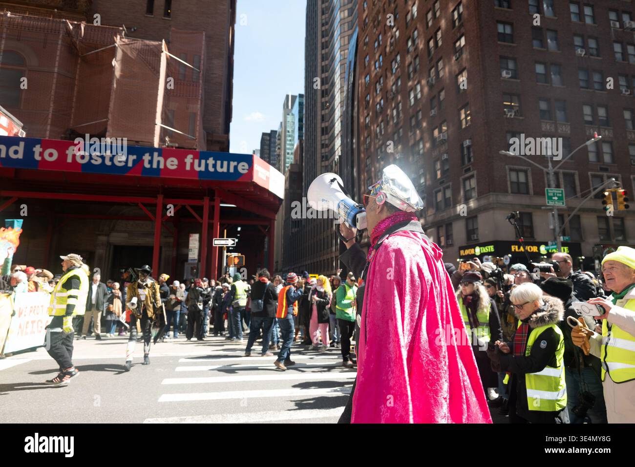 New York, NY-March 27: No Kings Day 3.0 Protest on March 28, 2026 with ...