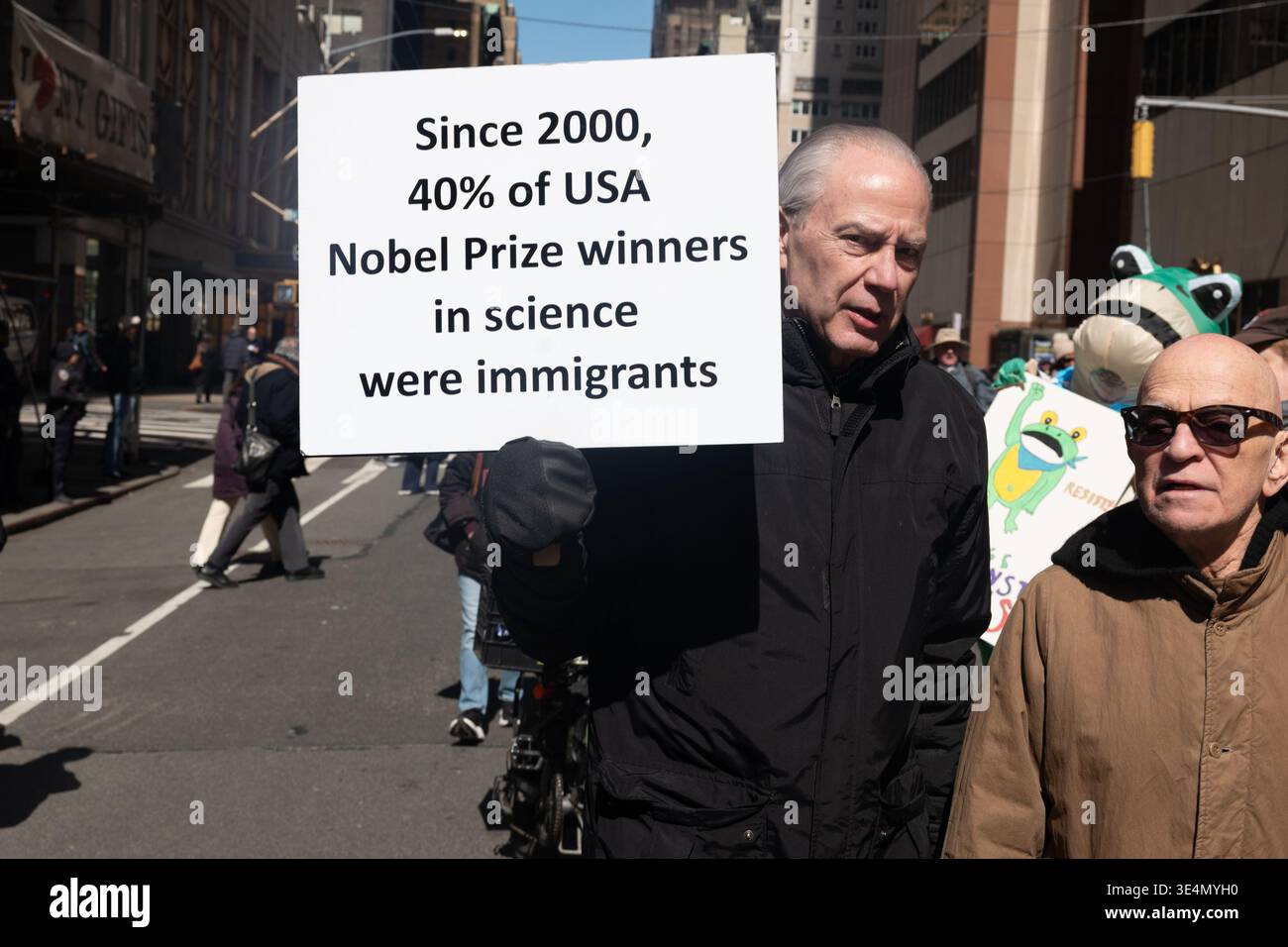 New York, NY-March 27: No Kings Day 3.0 Protest on March 28, 2026 with ...
