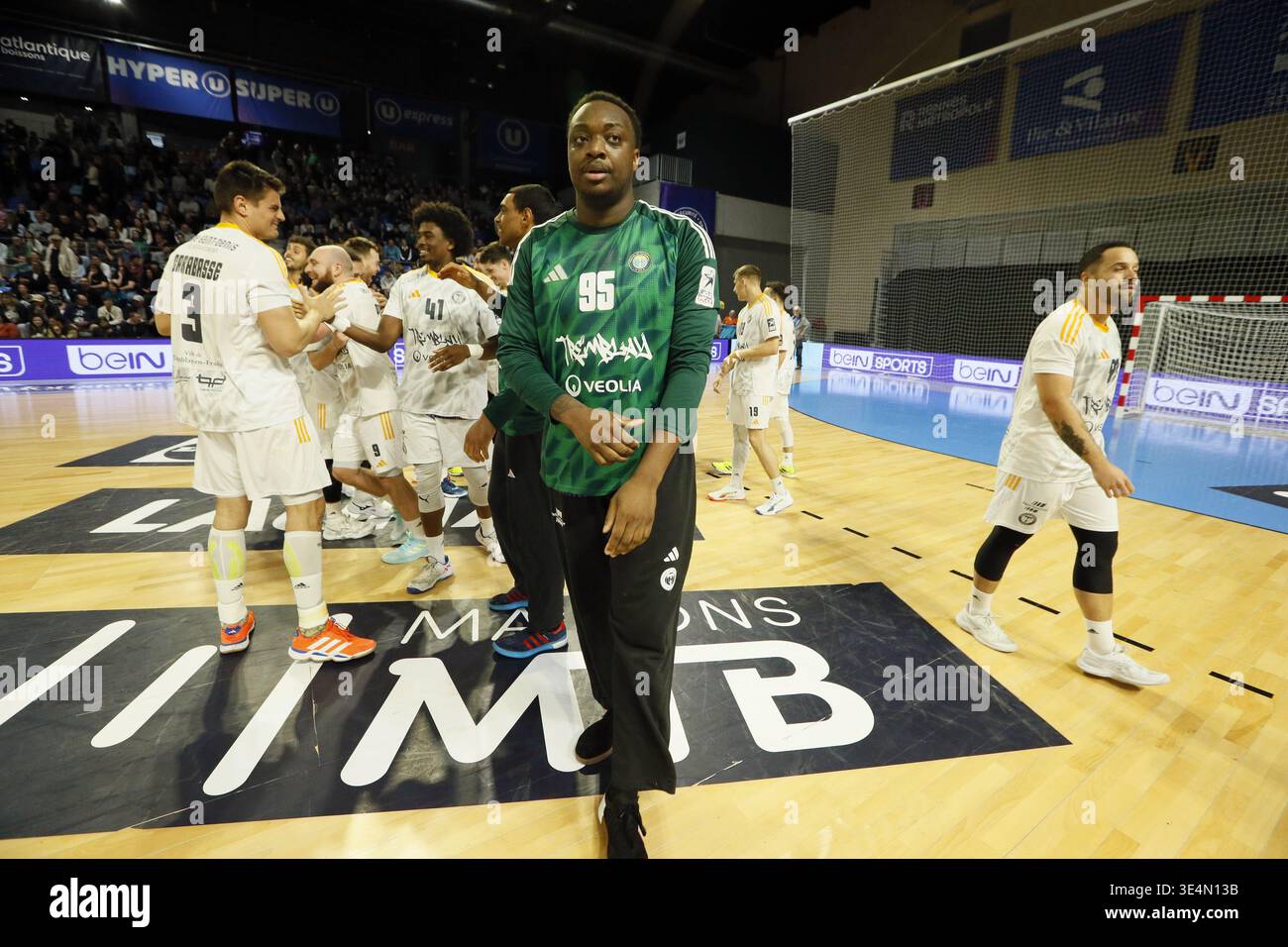 Rubens PIERRE of Tremblay Handball during the French championship ...