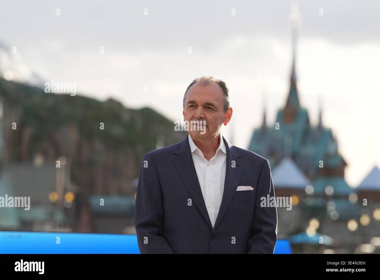 Thomas Mazloum, Chairman of Disney Experiences, attends the ...