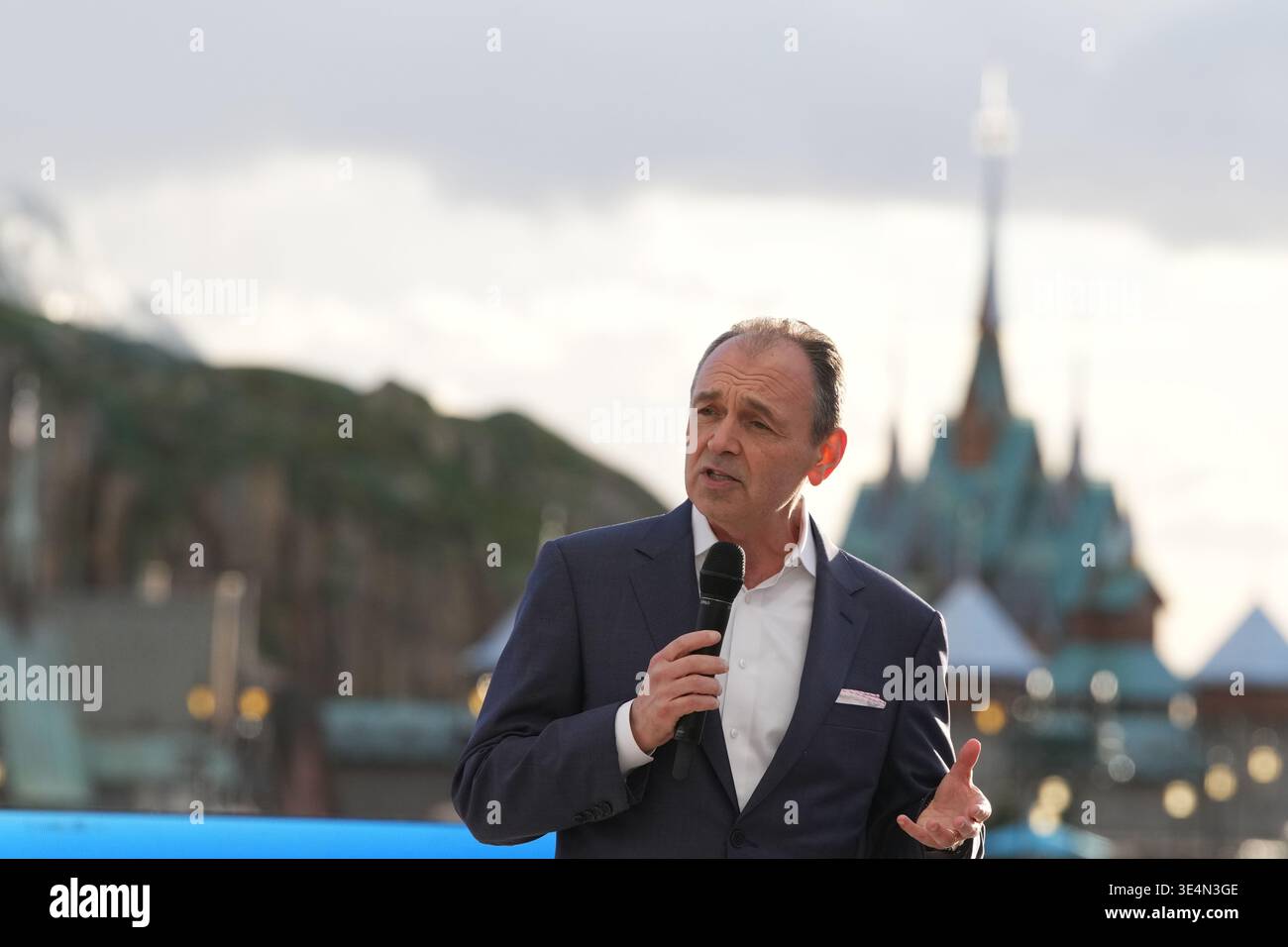 Thomas Mazloum, Chairman of Disney Experiences, attends the ...