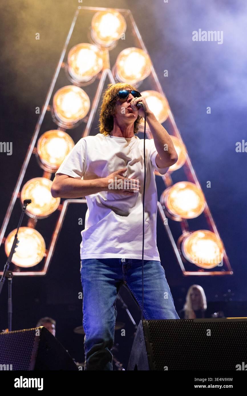 London, United Kingdom. 28 March, 2026. Richard Ashcroft performing ...