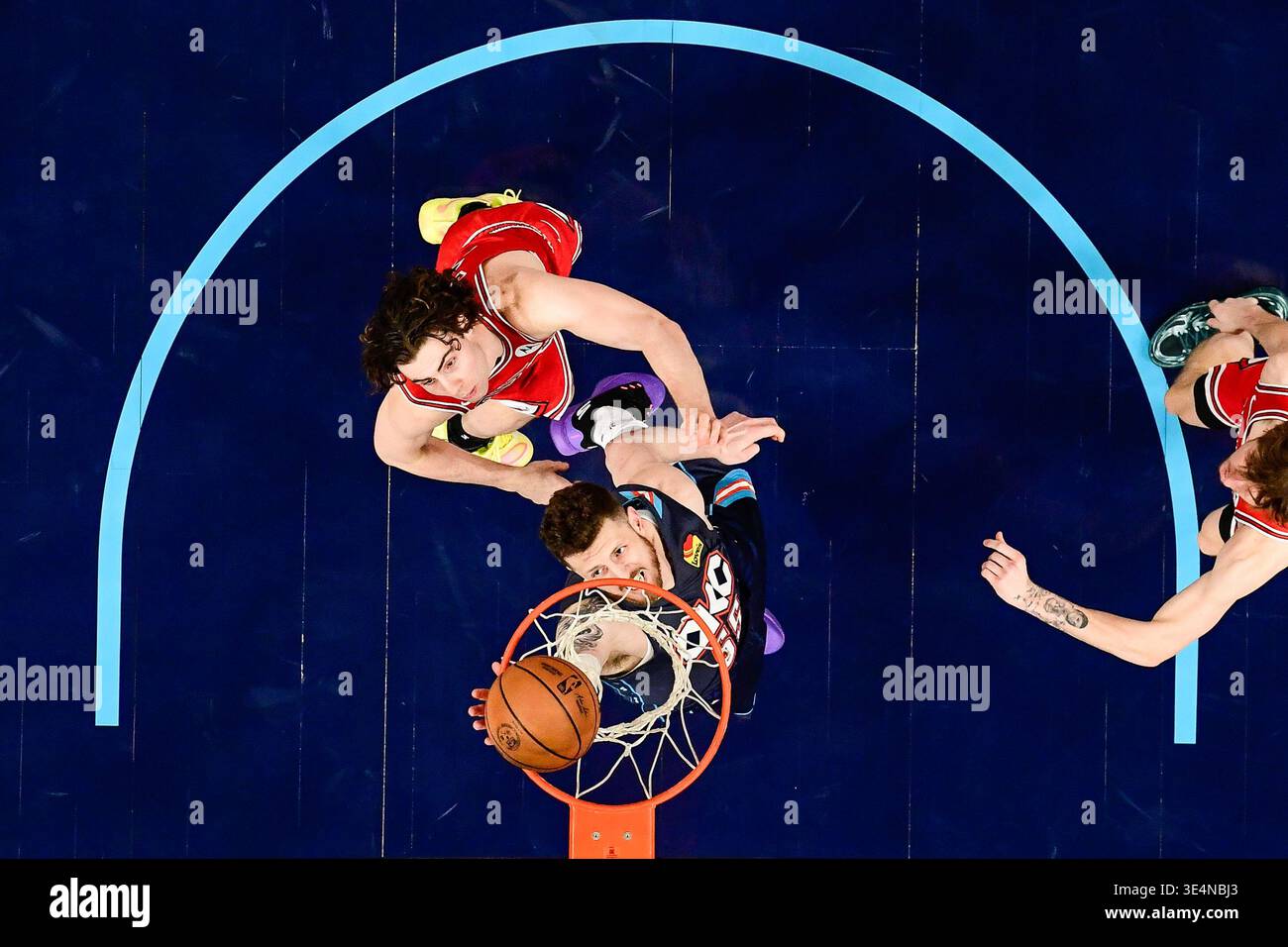 Oklahoma City Thunder center/forward Isaiah Hartenstein (55) shoots ...
