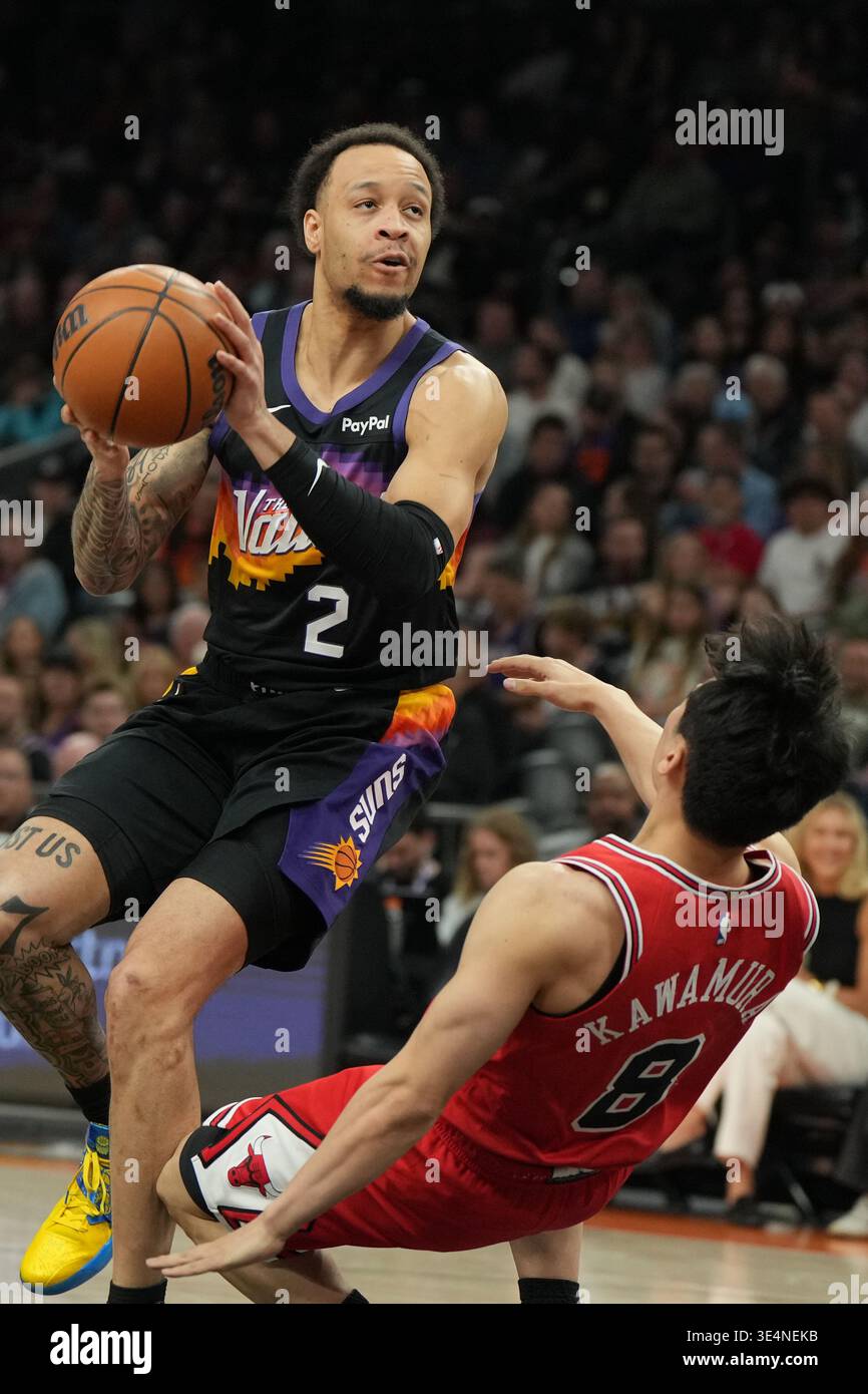 Phoenix Suns guard Amir Coffey (2) during the first half of an NBA ...