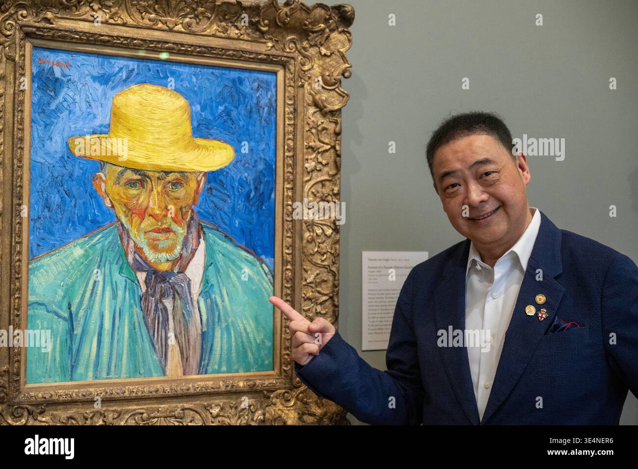 TV Host/Founder of Los Angeles Beverly Arts Joey Zhou attends LABA Team ...