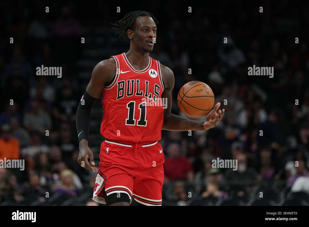 Chicago Bulls forward Leonard Miller during the first half of an NBA ...