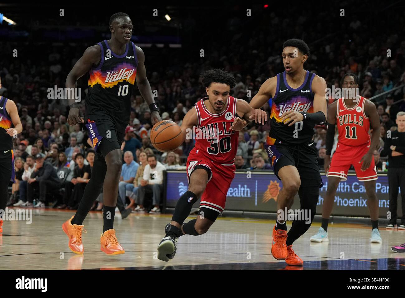 Chicago Bulls guard Tre Jones (30) during the first half of an NBA ...