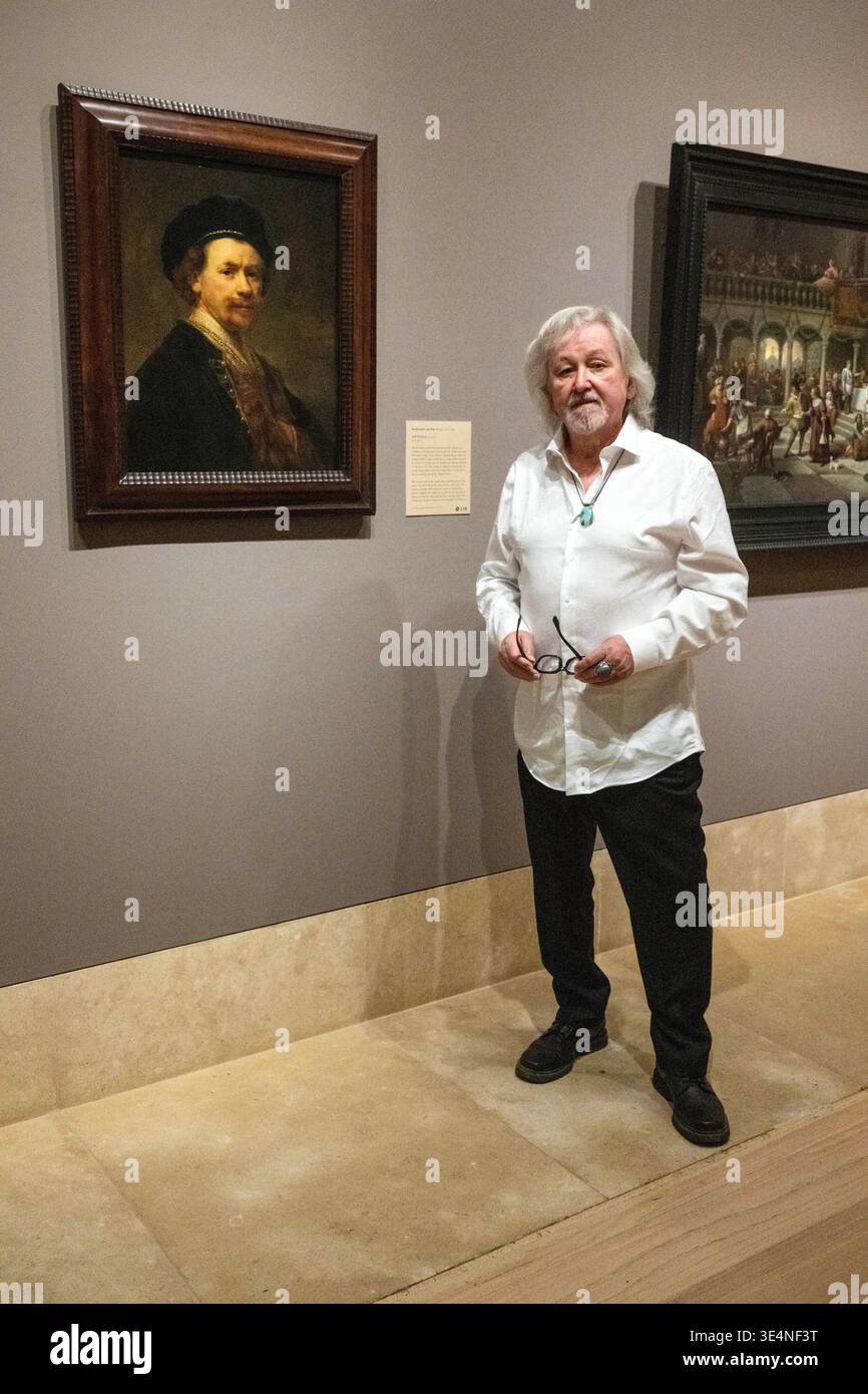 Fine Artist Michael Janzen attends LABA Team visiting Norton Simon ...