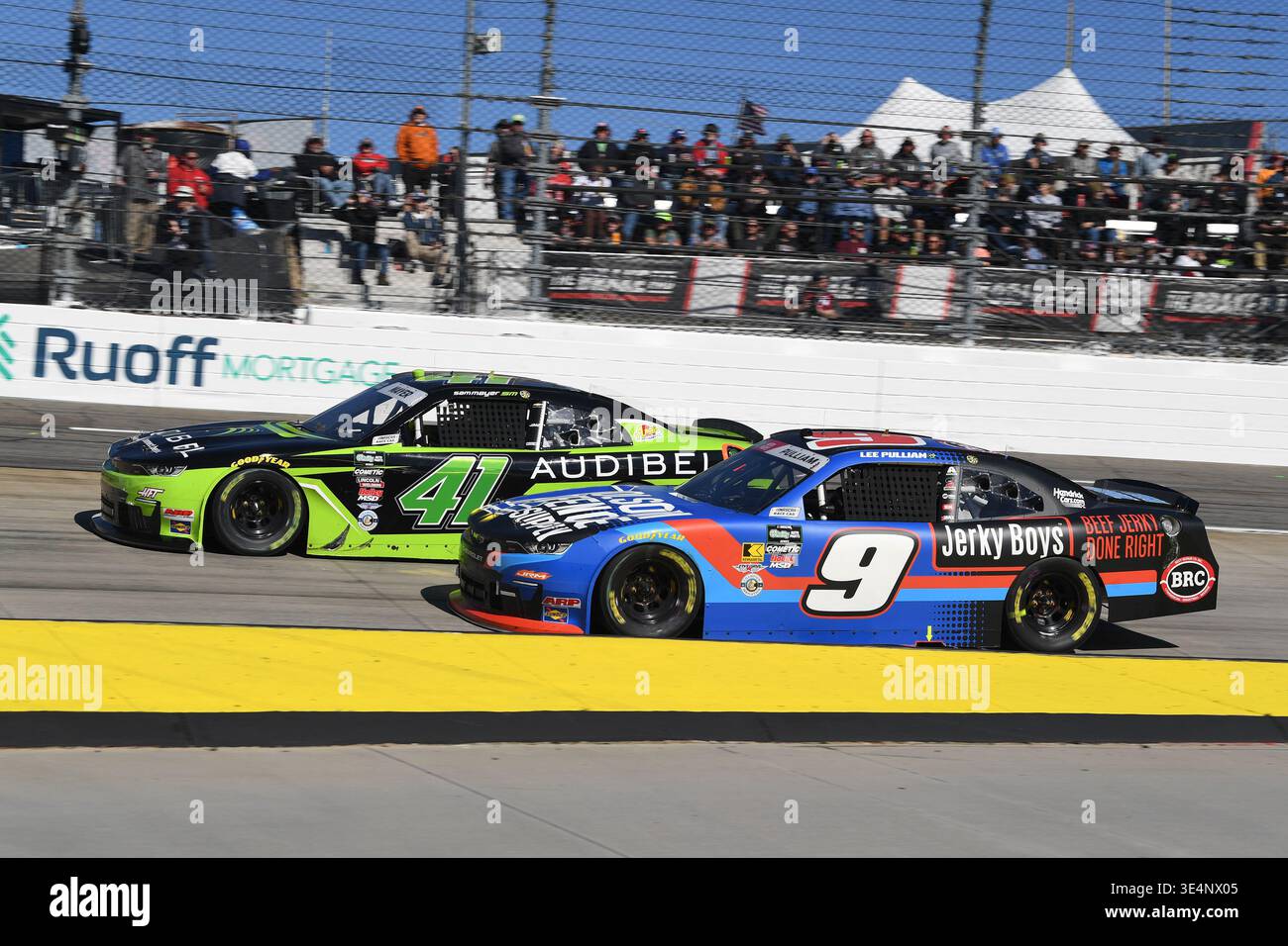 MARTINSVILLE, VA - MARCH 28: Lee Pulliam (#9 JR Motorsports Folsom ...