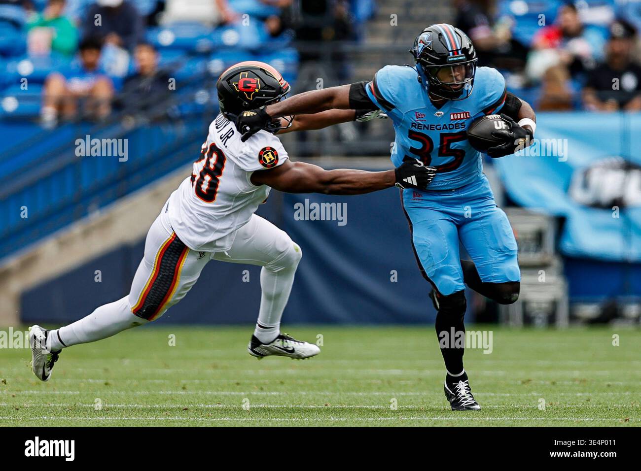 FRISCO, TX - MARCH 28: Dallas Renegades running back Ellis Merriweather ...