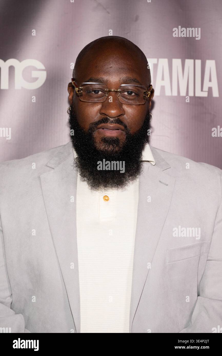 CEO Nathaniel Hunt attends Eric Bellinger Single Release, Birthday ...