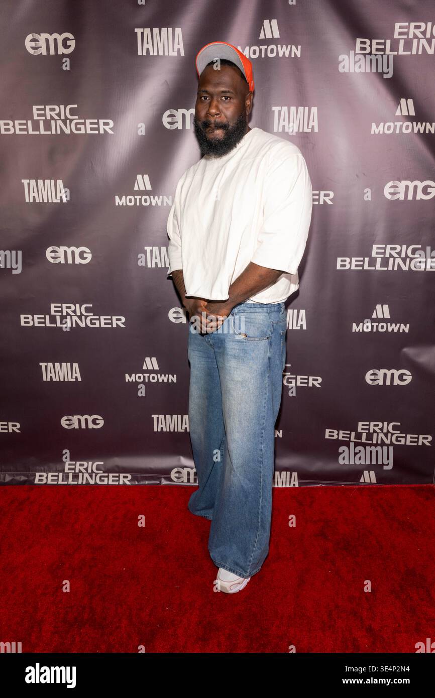 Actor Isaac Calvin attends Eric Bellinger Single Release, Birthday ...