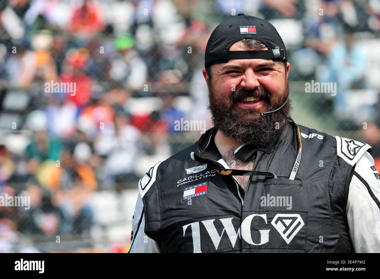 Francis Stokes (GBR) Cadillac Formula 1 Team Senior Garage Technician ...