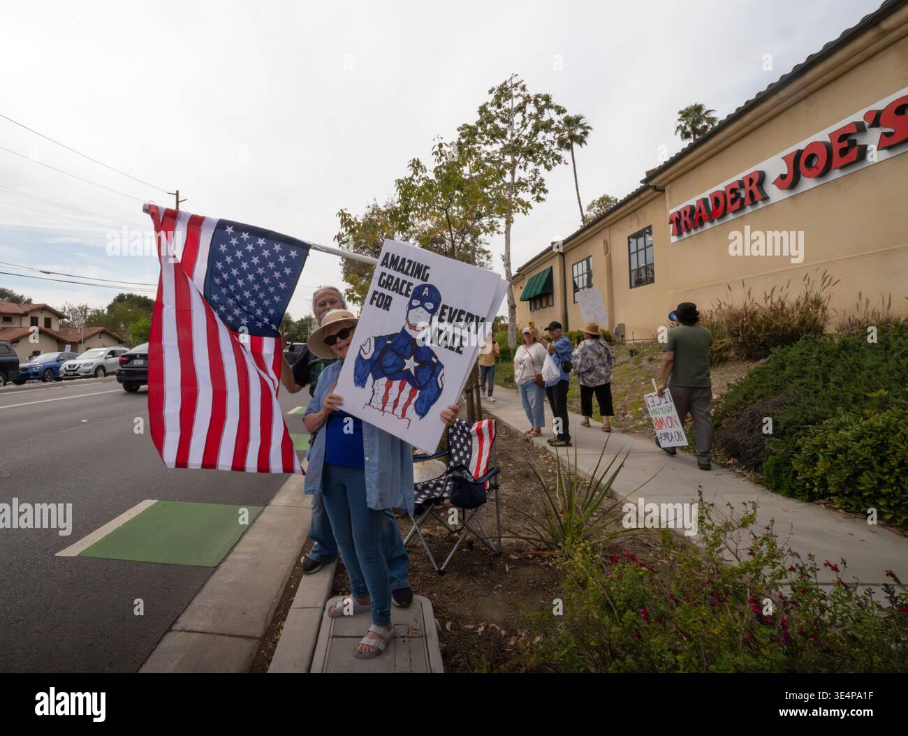 March 27, 2026, Claremont, California, USA: No Kings Day protest ...