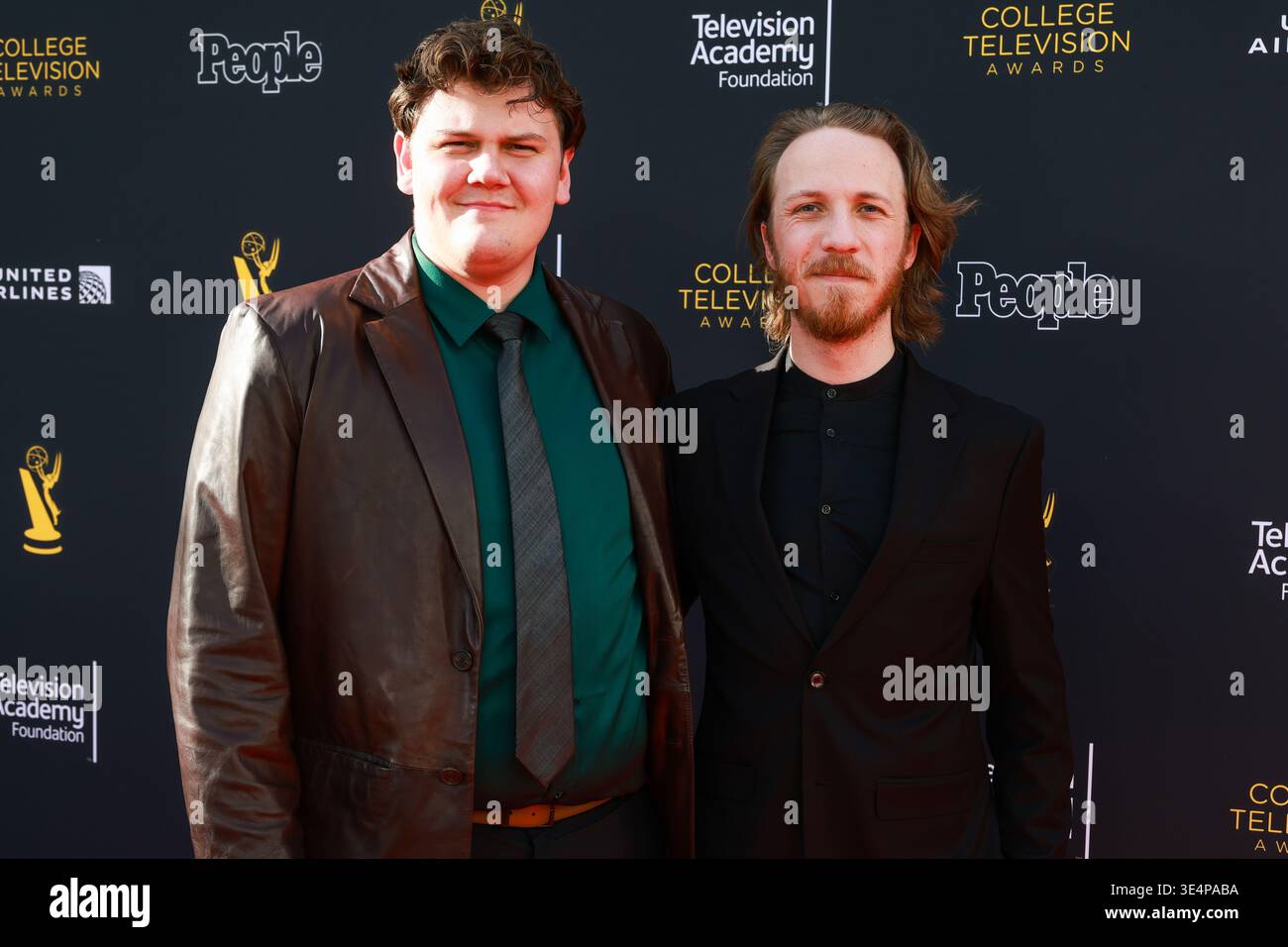 Connor Van Dyke and Jaysen Duckworth walk the red carpet at the 45th ...