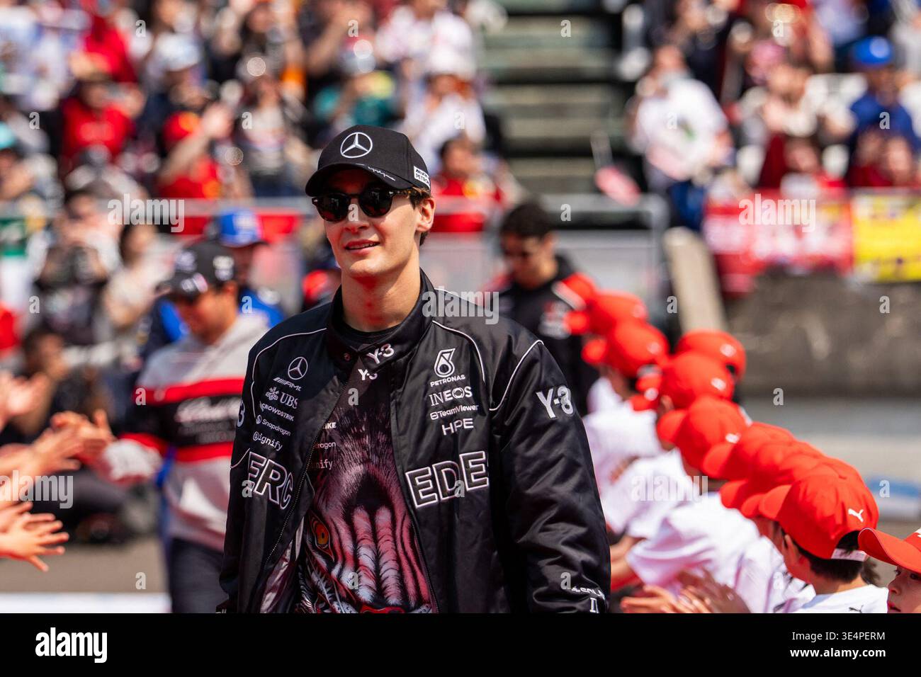 GEORGE RUSSELL (GBR) of Mercedes-AMG PETRONAS Formula One Team #63 on ...