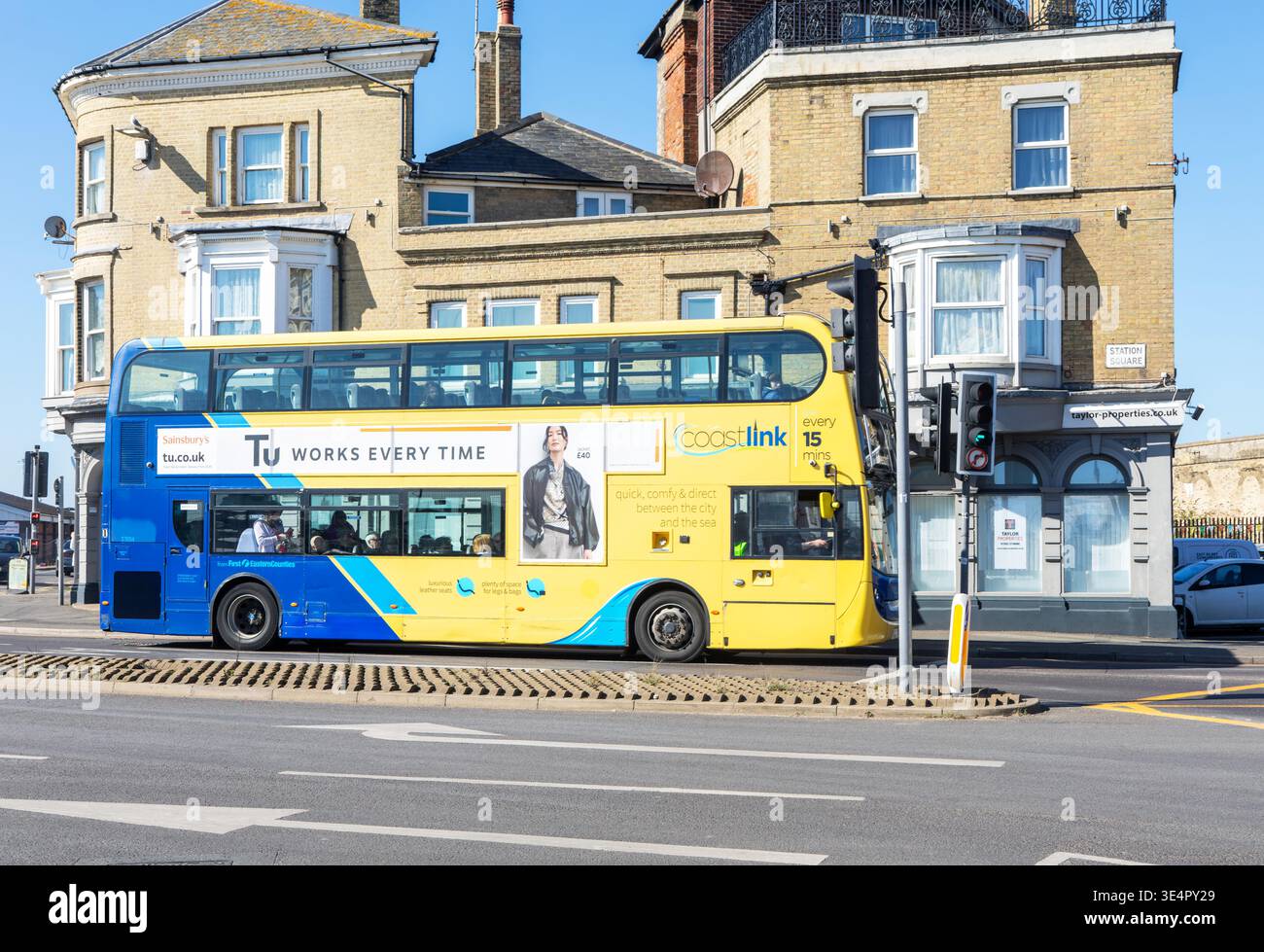 Double-decker Alexander Dennis Enviro400 MMC Coastlink bus operated by ...
