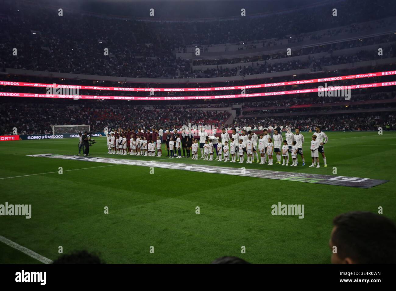 Mexico’s team during the International friendly Match between Mexico ...