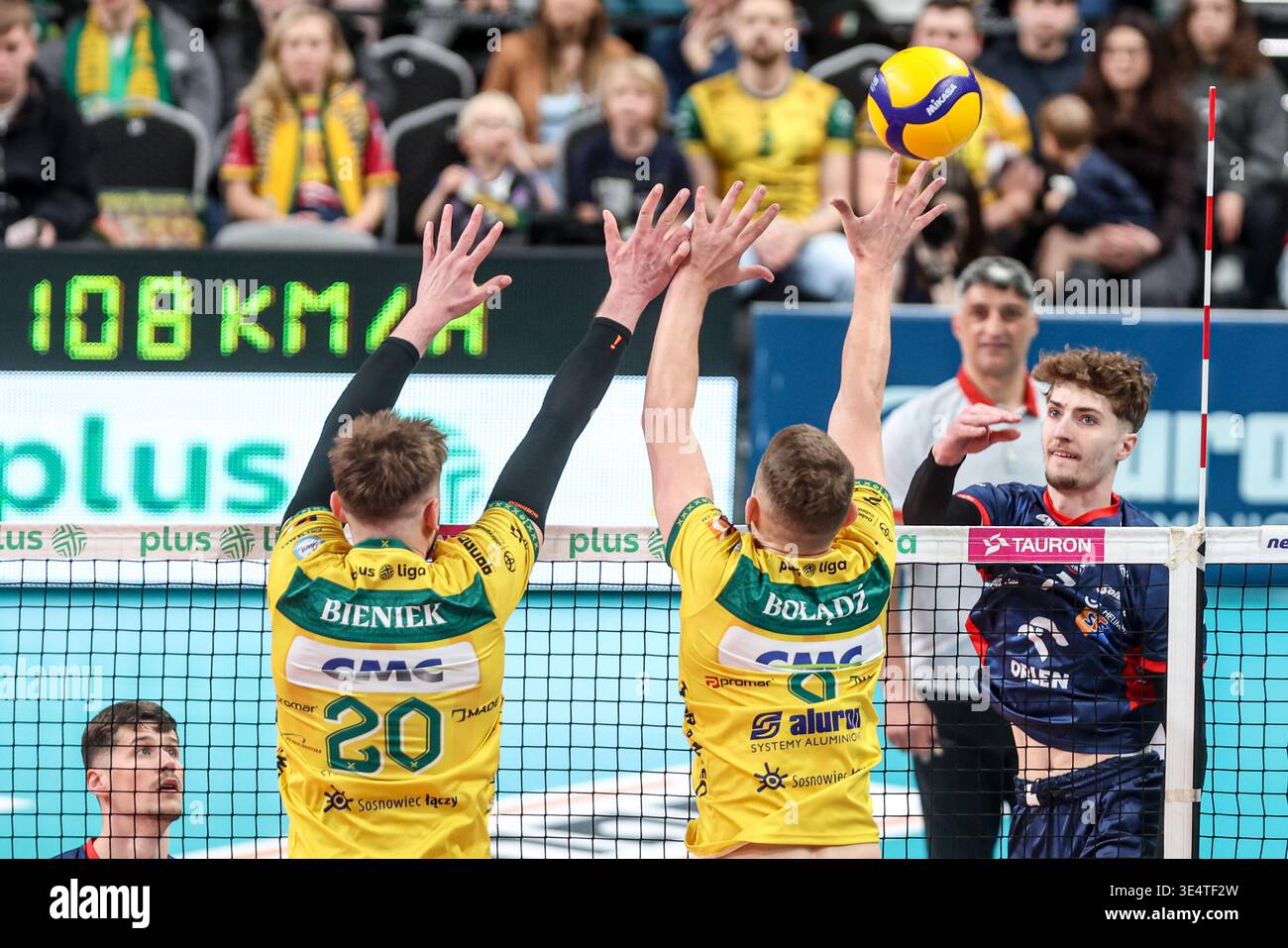 29.03.2026, Sosnowiec Mecz PlusLiga sezon 2025/26 Aluron CMC Warta ...