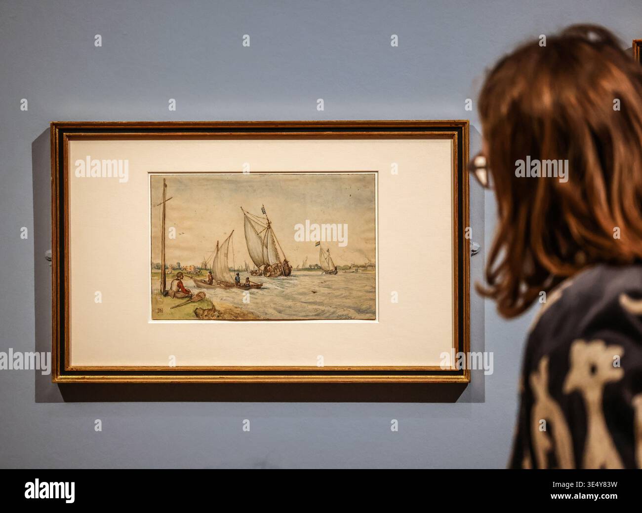 Compton Verney ,Warwickshire, England,30 March 2026 Hendrick Avercamp ...