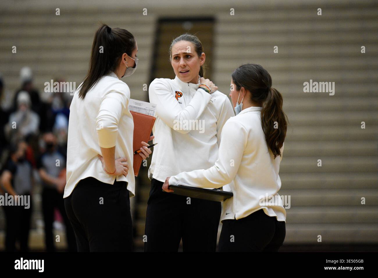 PROVIDENCE, RI - JANUARY 15: Princeton Tigers head coach Carla Berube ...