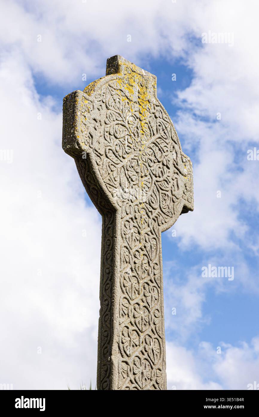 Campbeltown Cross, a late fourteenth century carved cross of chlorite ...