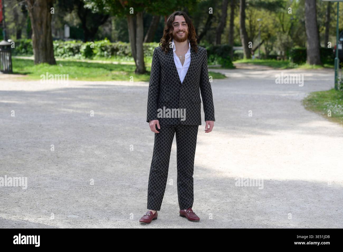 Vincenzo Galluzzo attends the photocall of movie Il vangelo di Giuda at ...