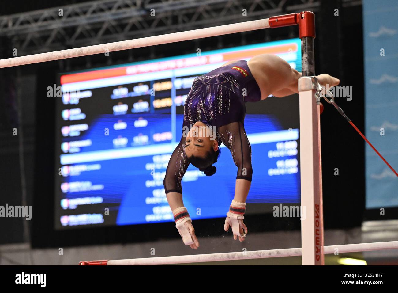 PETISCO Alba (ESP) bars during Artistic gymnastics - Jesolo Trophy ...