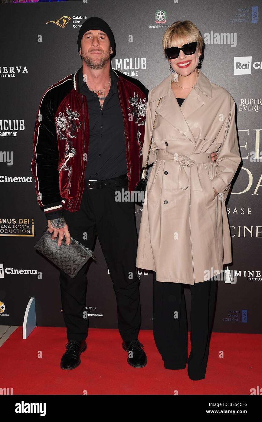 Claudio Pallitto , Micaela Ramazzotti Premiere of the movie -Il Vangelo ...
