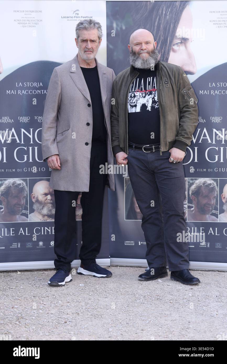 Rupert Everett , Darko Peric Photocall of the movie -Il Vangelo di ...