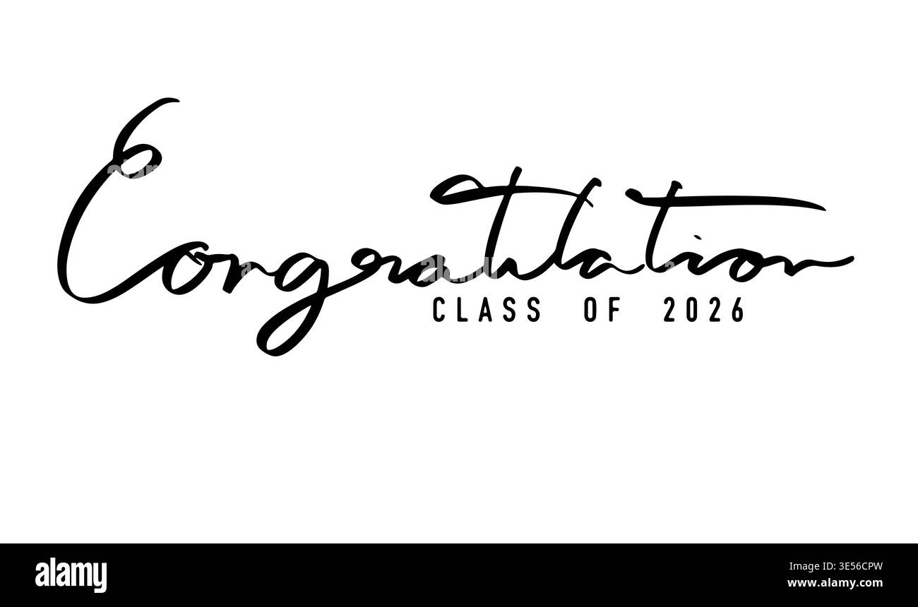 Class of 2026 graduation hi-res stock photography and images - Alamy