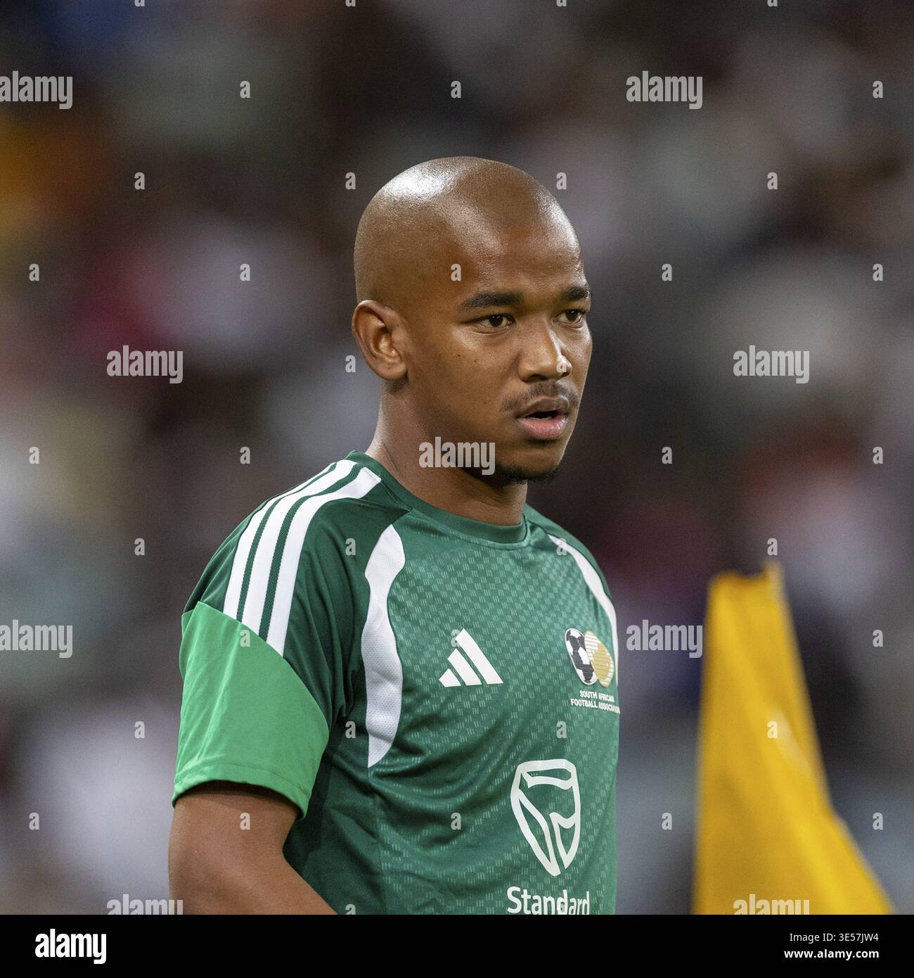 Jayden Adams of South Africa during the international friendly between ...