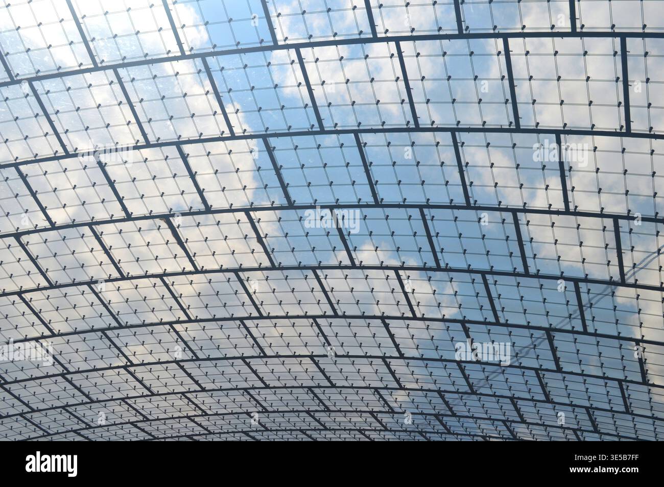 Munich, Germany – April 24, 2022: Famous tent roof structure at ...