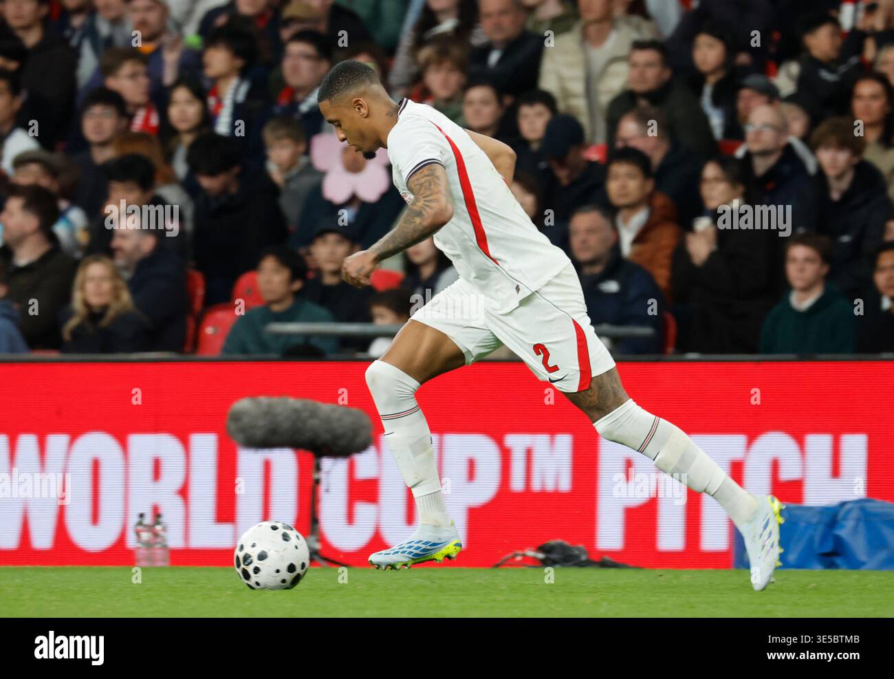 England Ezri Konsa Aston Villa In Action During International England Ezri Konsa Aston Villa In Action During International