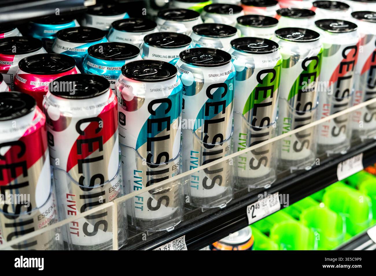 Celsius energy drink hi-res stock photography and images - Alamy