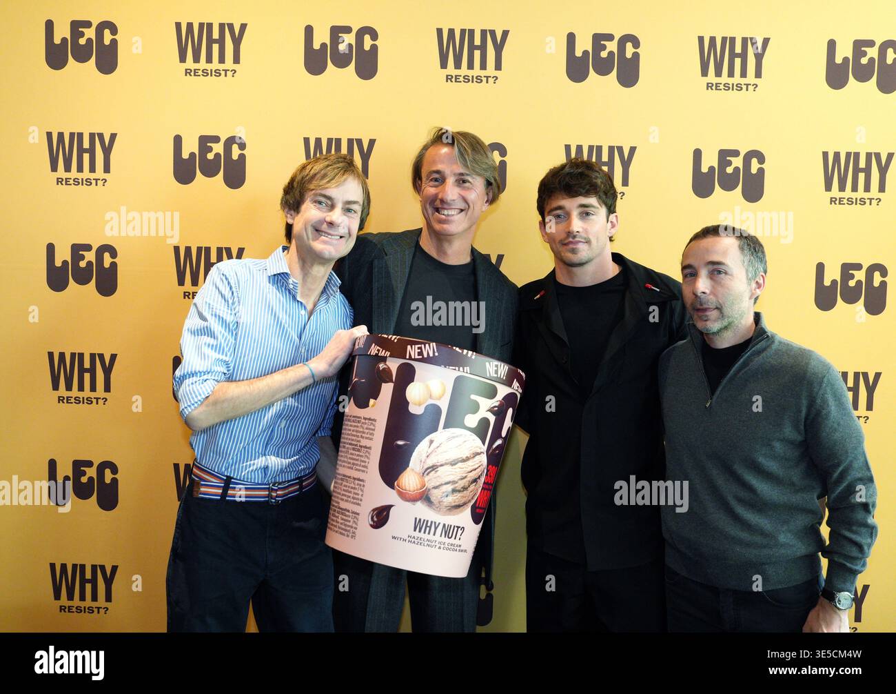 Milan, LEC Gelato Press Conference, So Good and Light You'll Be Afraid ...