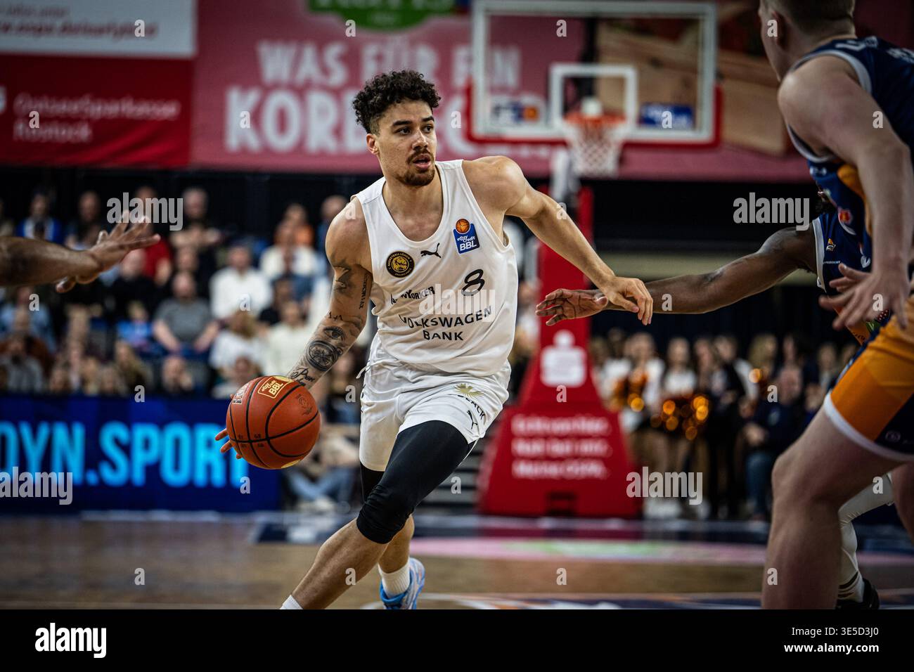 Rostock, Germany April 1, 2026: 1.BBL - 2025/2026 - Rostock Seawolves ...